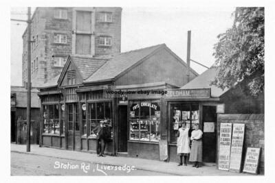 pt2753 - E Oldham Shop , Station Road , Liversedge , Yorkshire - print ...