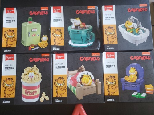 New! - Garfield - Building Blocks Sets - Blind Box - Nickelodeon - READ ...
