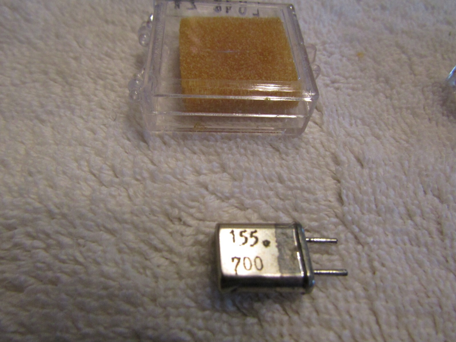 Vintage Scanner Crystal Allied Radio Shack Realistic Regency 155.700 ...