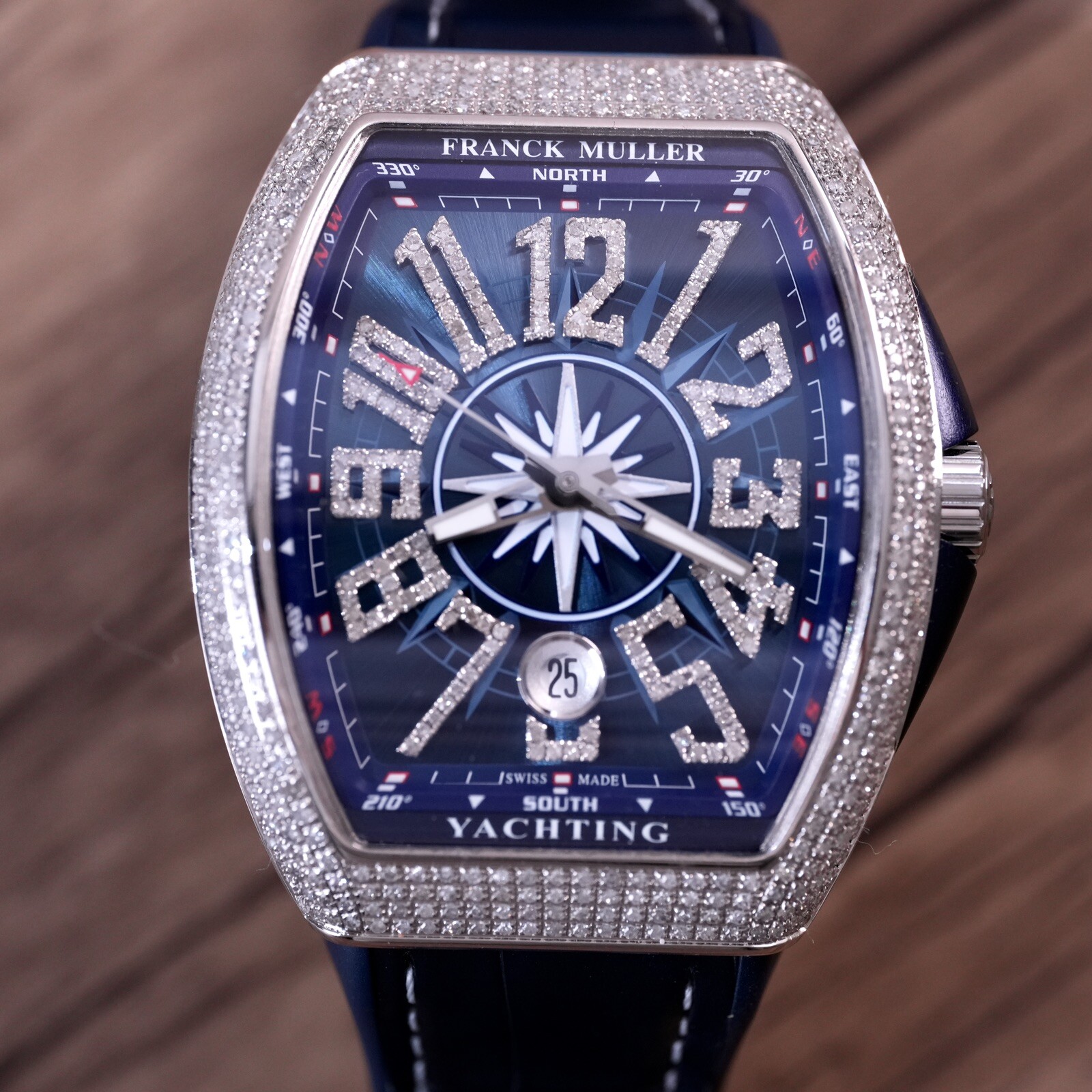 Franck Muller Vanguard Blue Men's Watch - V41 SC DT YACHTING AC BL for ...