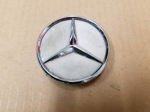 Mercedes OEM S430 S500 S600 3" Chrome Silver Center Cap Hub Cover 220 ...