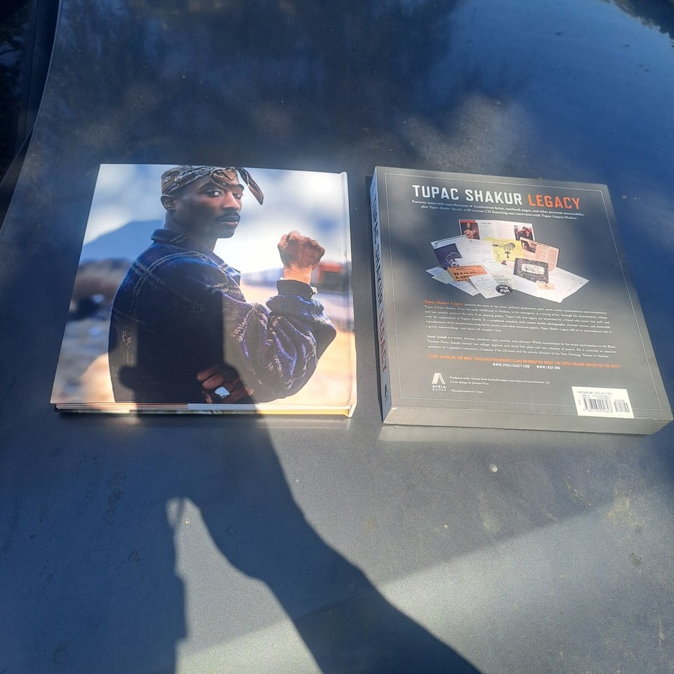 Tupac Shakur Legacy Hardcover Book Slip Box And Cd Included. Rap Music ...