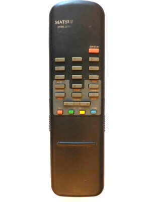 MATSUI TV REMOTE CONTROL for 20TN | eBay