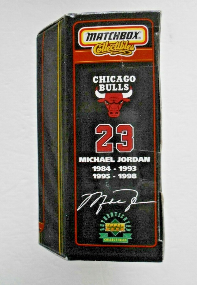MATCHBOX COLLECTIBLES MICHAEL JORDAN CHICAGO BULLS BOX ONLY ~ NO CARS ...