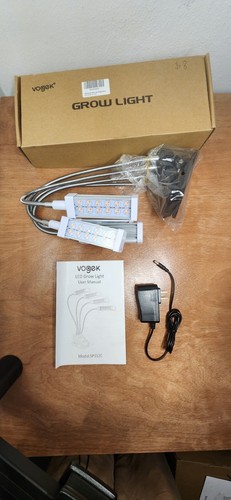 Vogek SP313 LED Grow Light - Full Spectrum, Adjustable Brightness & Timer,... | eBay