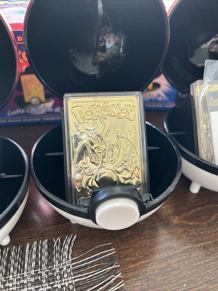 1999 Bk 23k Gold Plated Pokemon | eBay