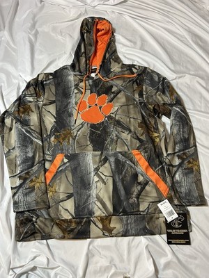Men’s True Timber Outdoors Camo Clemson Hoodie NWT L | eBay