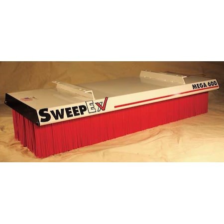 Sweepex Smb-600-1 Mega Series Broom,60 In W,11 In H | eBay