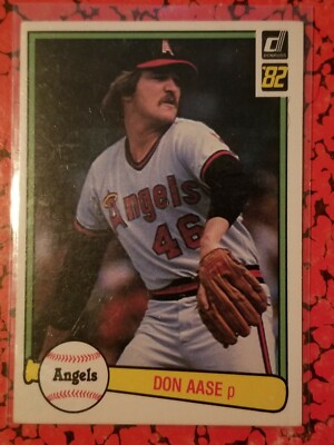 1982 Donruss Baseball Card #267 Don Aase California Angels | eBay