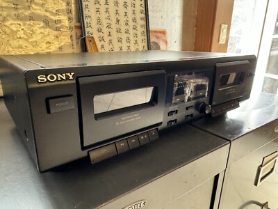 Sony TC-WE305 Dual Cassette Tape Deck Dolby Stereo Dubbing Recorder ...