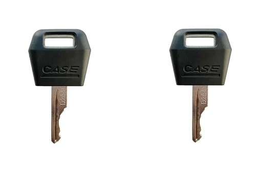 2 Ignition Keys For Case IH International Tractor Skid Steer Digger ...