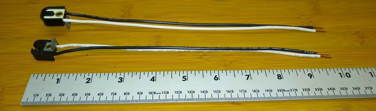 T5 LED & FLUORESCENT Miniature Bi-Pin LAMP HOLDER LIGHT SOCKET G5 END ...