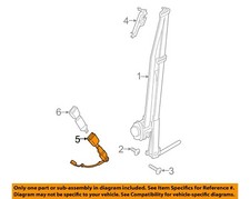 Ford Db5z-7860044-ej Seat Safety Belt Buckle Receptacle End for sale ...