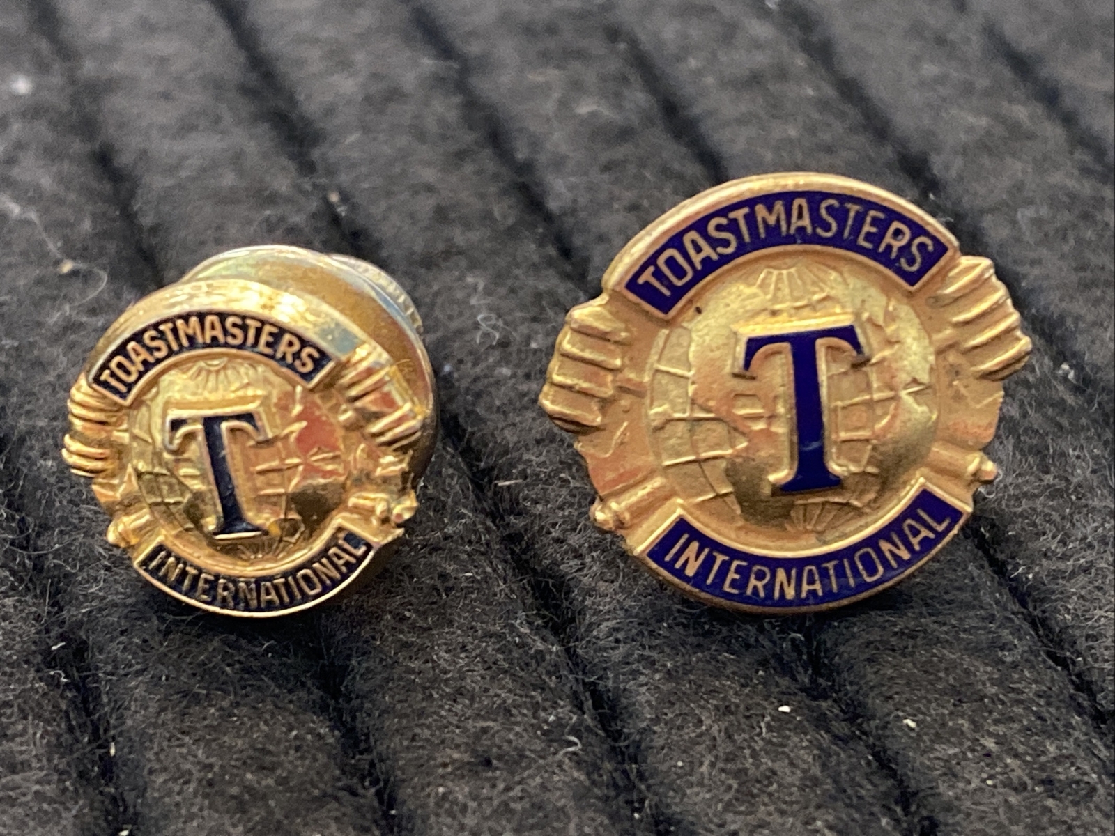 Vintage Toastmasters International Pins/Button Pinback Brooch, Set Of 2 ...