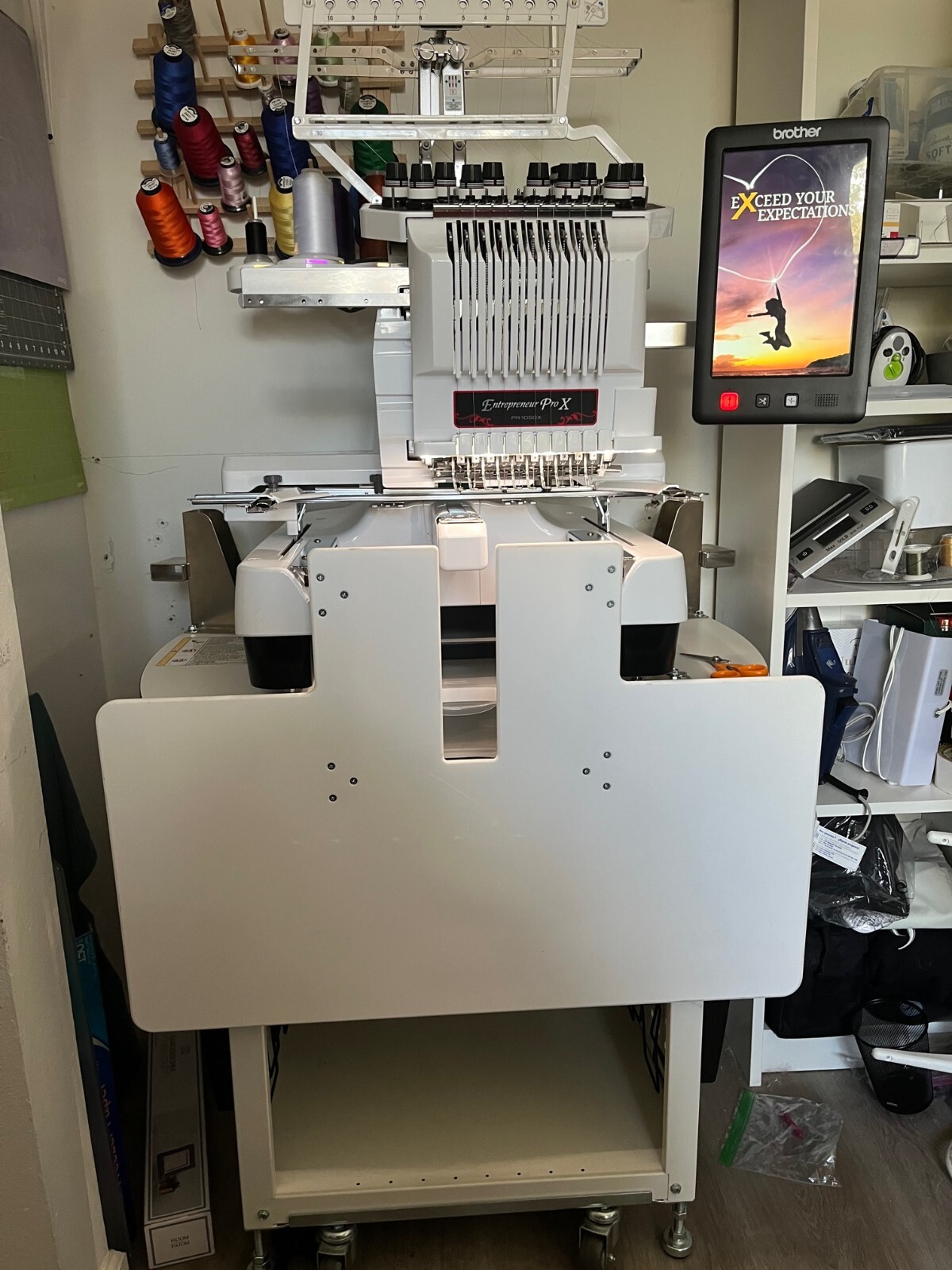 Brother Entrepreneur ProX PR1050X Embroidery Machine - 10 needle ...