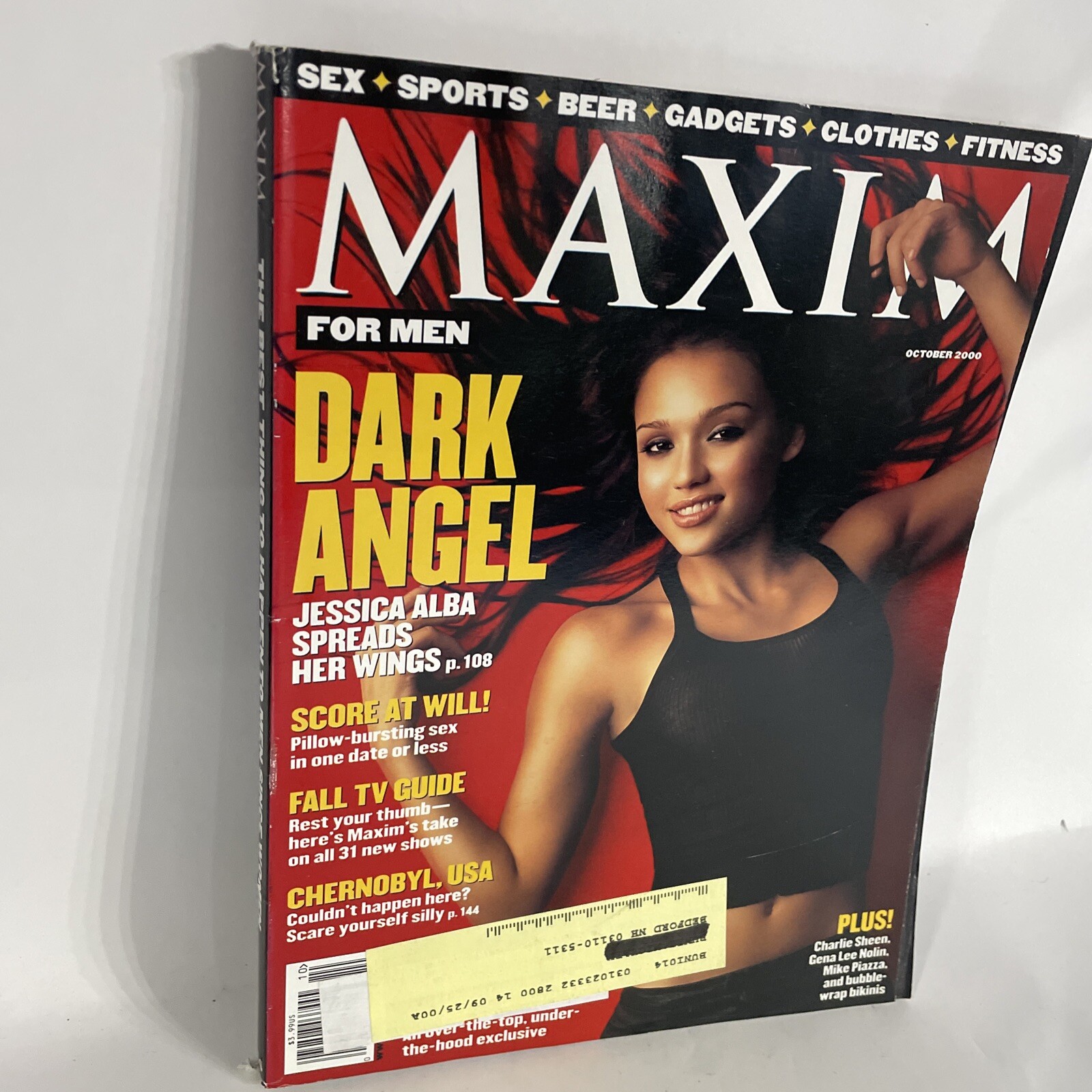 Vintage MAXIM For Men Magazine Issue #34 October 2000 Jessica Alba ...