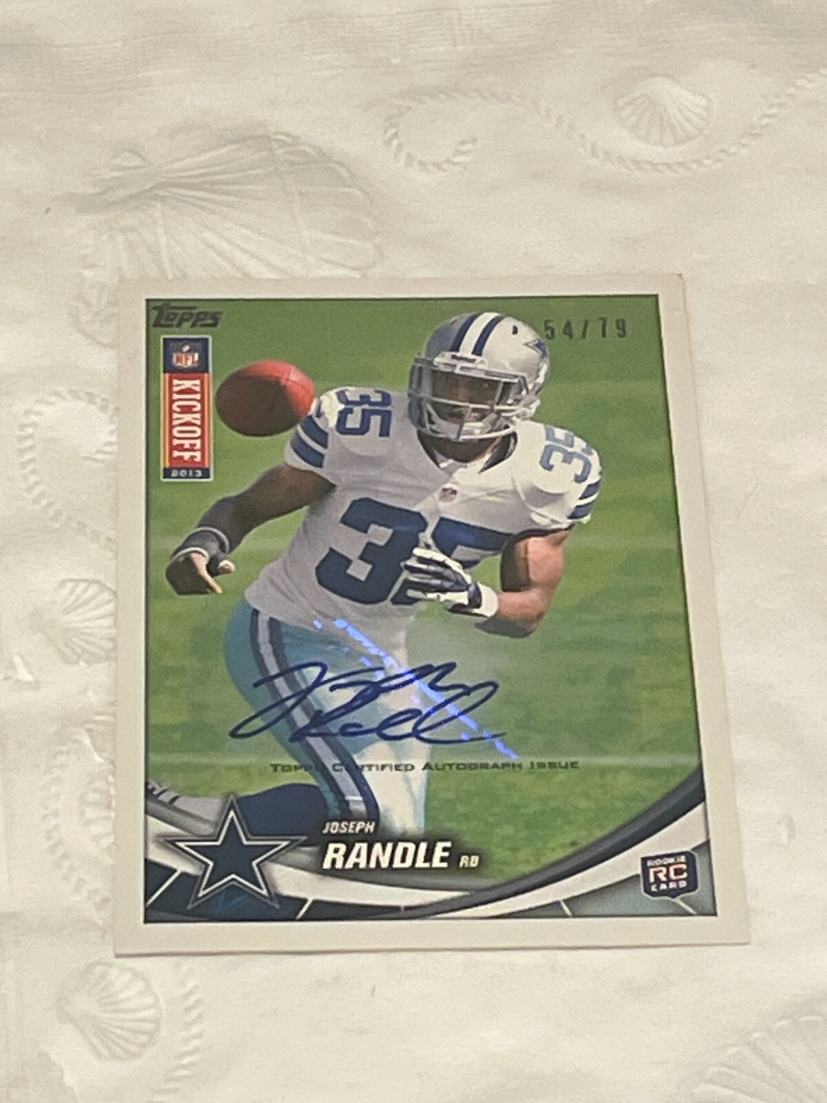 2013 Topps Kickoff Auto /79 Joseph Randle #23 Rookie Auto RC | eBay