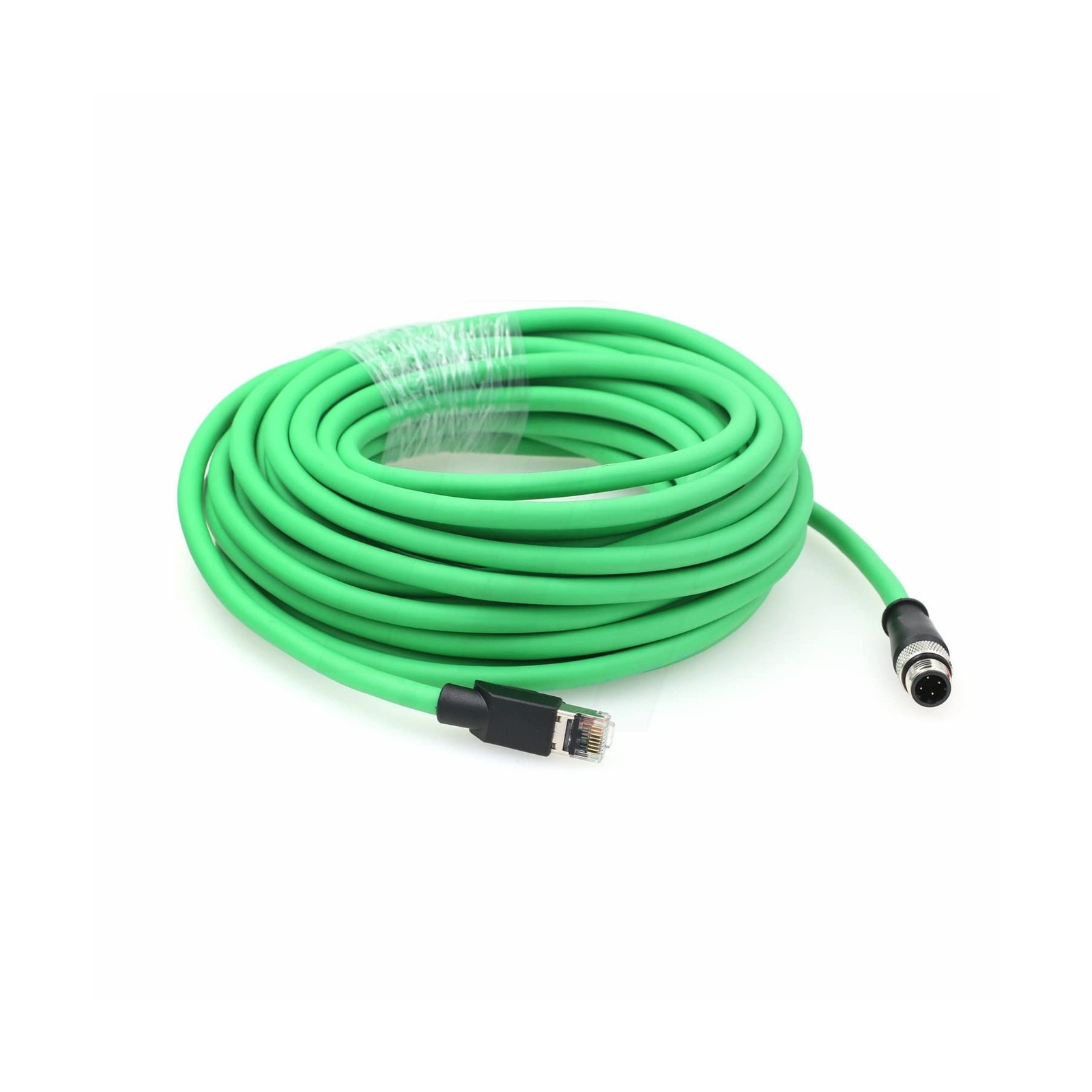 M12 4 Pin D-Coded to RJ45 Ethernet Cable for Sick Datalogic Sensor ...