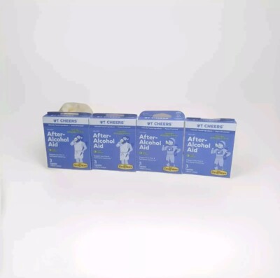Cheers After-Alcohol Aid Lot of 4 boxes of 3capsules - EXP:11/25 ...