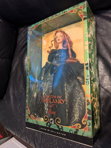 Barbie Legends of Ireland Aine Irish Silver Label 2008 Mattel L9638 ...