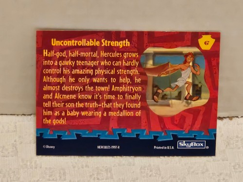 1997 Skybox Disney Hercules Trading Cards U-pick/Complete Your Set | eBay