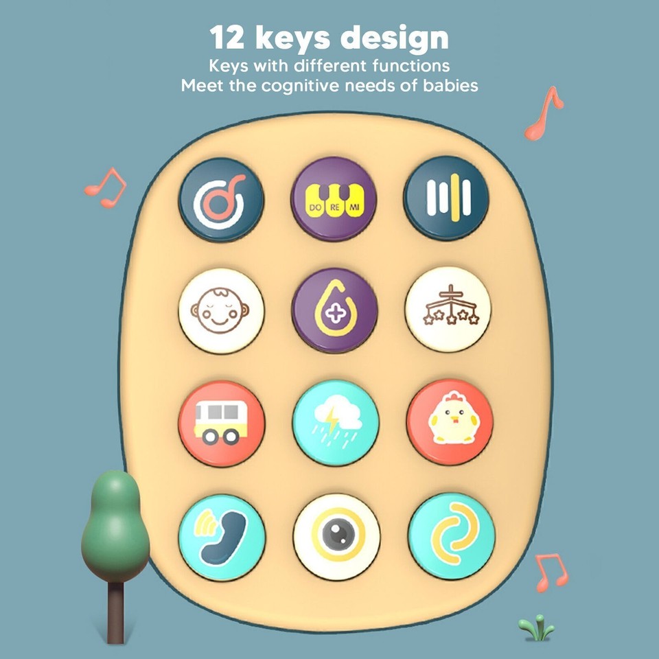 Kids Telephone Toy Simulated Educational Language Study Clear Sound ...