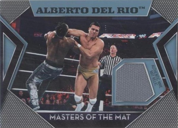 2011 Topps WWE - Masters of the Mat Relics Alberto Del Rio (MEM, RC) for sale online | eBay