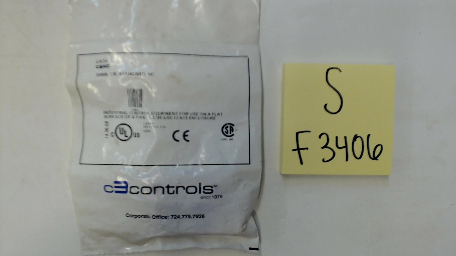 C3 Controls CBNC Contact Block | eBay