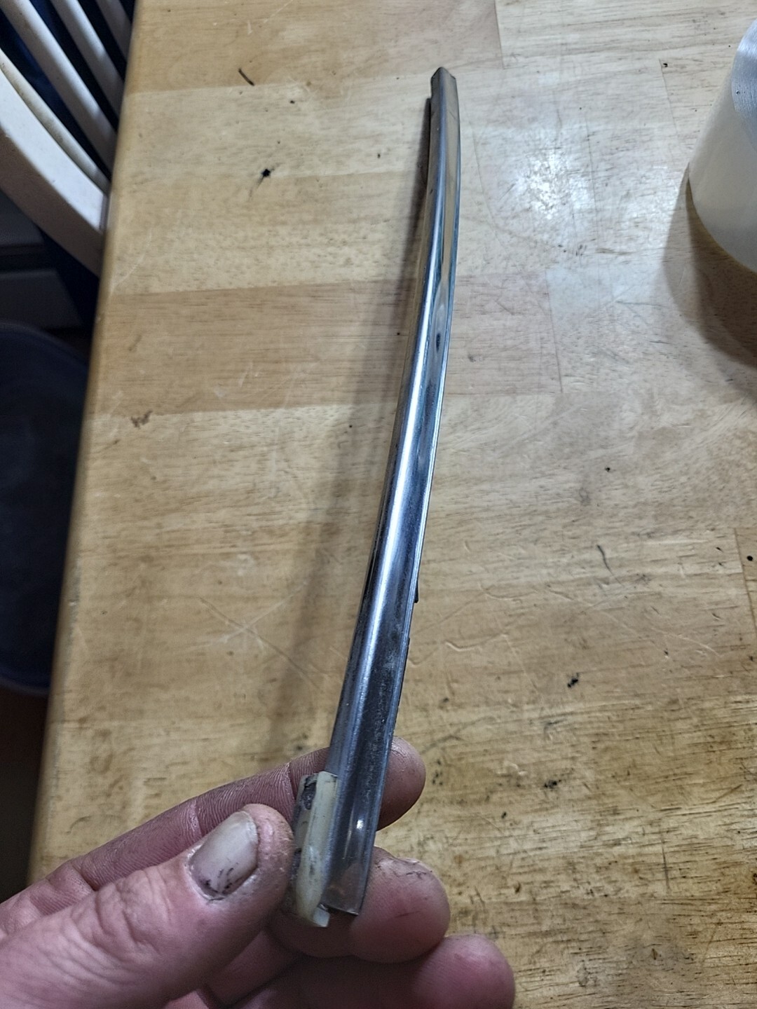 1969 72 NOVA SS trim stainless side MOLDING REAR QUARTER WINDOW Pass ...