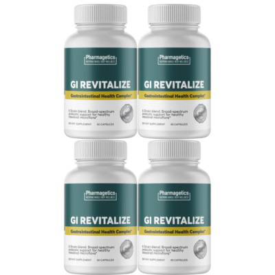 GI Revitalize - gut health supplements, probiotics for gut health - 4pk ...
