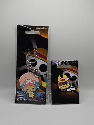 One Piece Chopper PVC Keychain & Onigashima Metal Pin Lot Anime | eBay