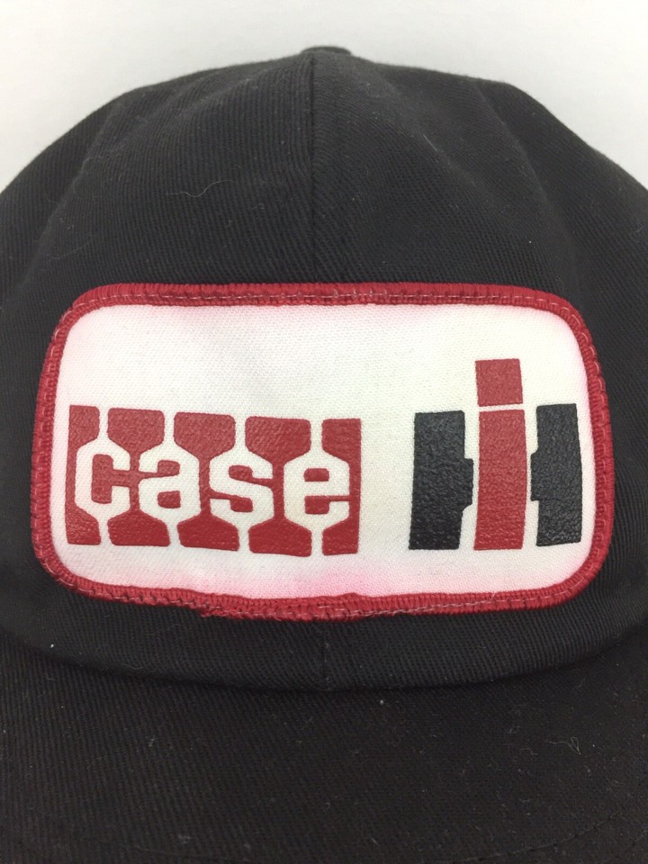Vtg Case International Harvester Hat IH Patch Cap Feed Farmer Snap Back ...