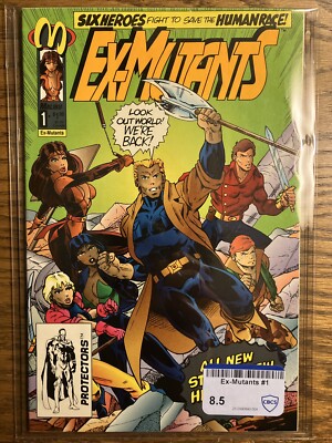 Ex-Mutants #1 (Aircel Comics Malibu Comics November 1992) 8.5 CBCS ...