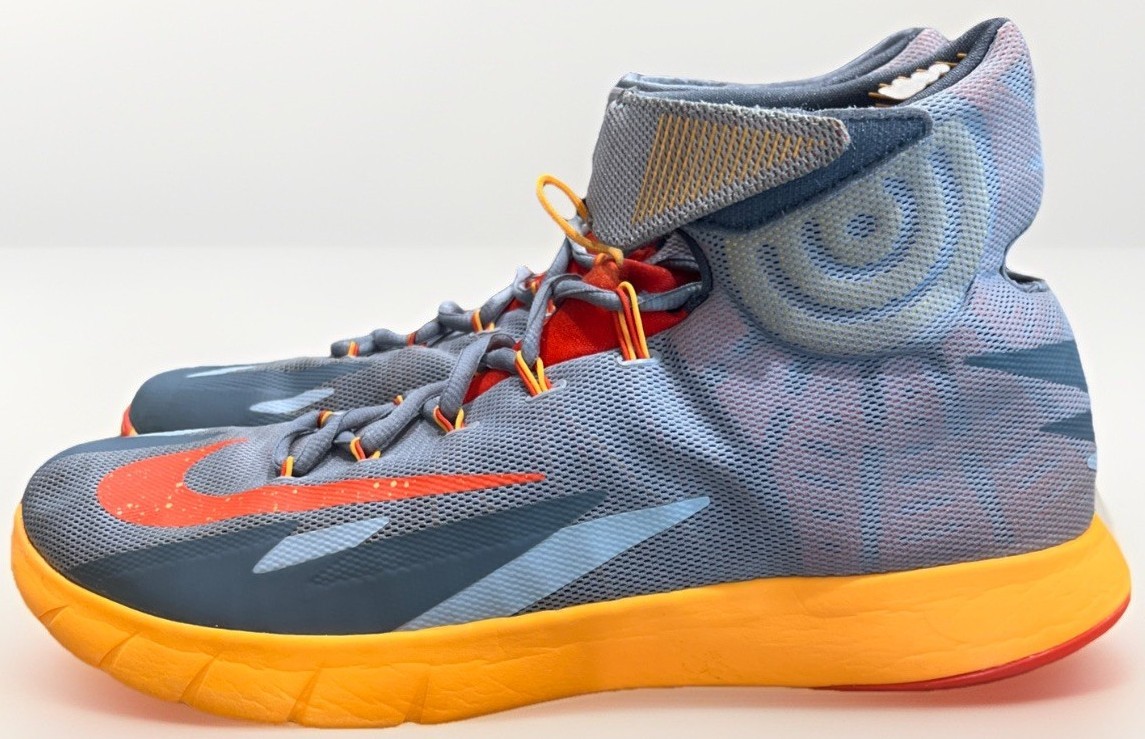 Size 12 - Nike Zoom HyperRev Wolf Grey Orange for sale online | eBay