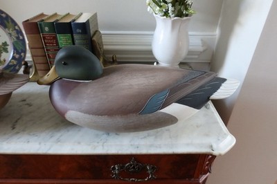 George Strunk Oversized Mallard Decoy Pair | eBay