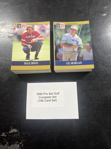 1990 Pro Set PGA Tour Special Inaugural Series 100 Card Complete Set W ...