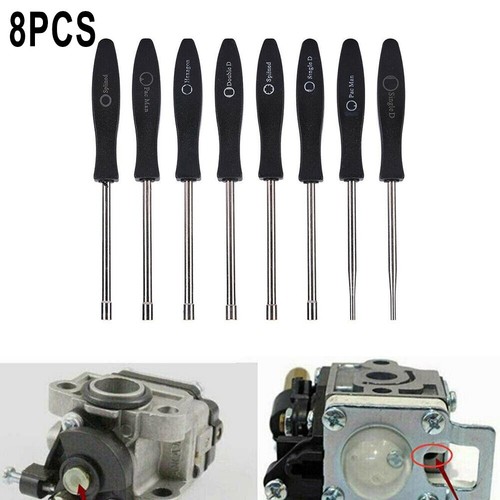 Splined Screwdriver Set for Carburetors 21 Teeth/7 Teeth Chainsaw ...
