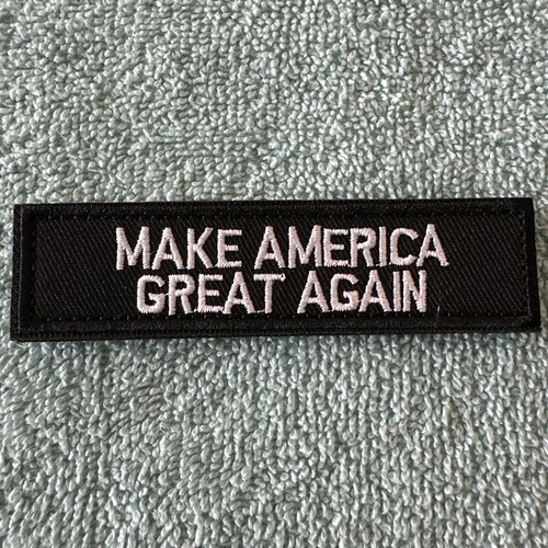 MAGA/ TRUMP American Hook & Loop Morale Patch | eBay