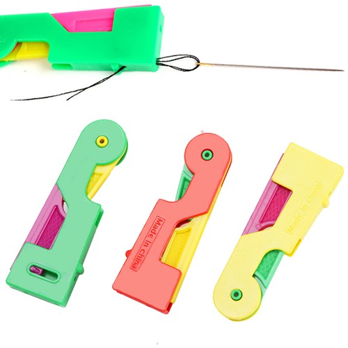Plastic Needle Threader Portable Automatic Set for Hand Sewing ...