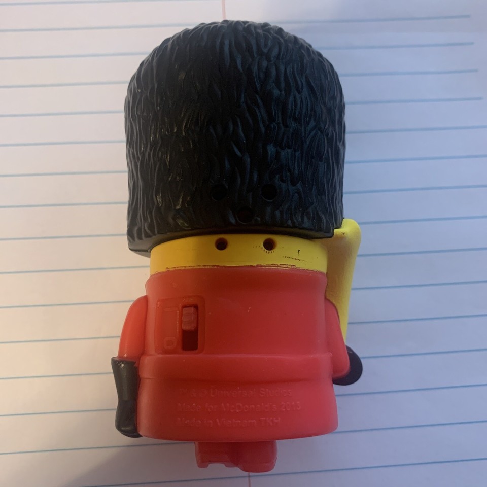 2015 McDonald's Minions #9 Talking Guard Minion "ENGLAND PALACE" | eBay