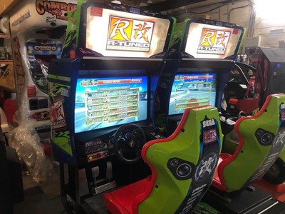 SEGA OUTRUN 2 SPECIAL TOURS HIGH RES. SINGLE SIT DOWN ARCADE MACHINE ...