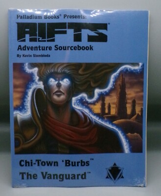 Palladium Books RIFTS Adventure Sourcebook CHI TOWN BURBS Vanguard ...