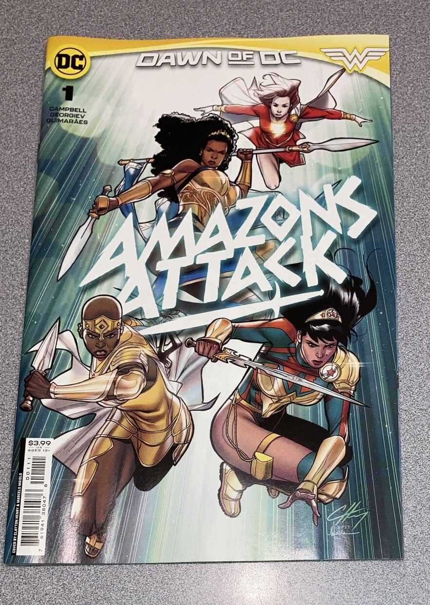 Amazons Attack Vol 2 #1 Cover A Henry DC Comics 2023 761941380476 | eBay