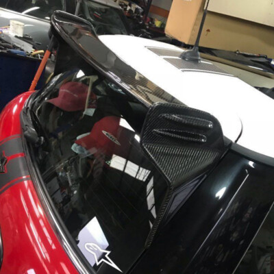 Real Carbon Fiber Rear Spoiler Roof Wing fit For Mini R55 R56 2008-2013 ...
