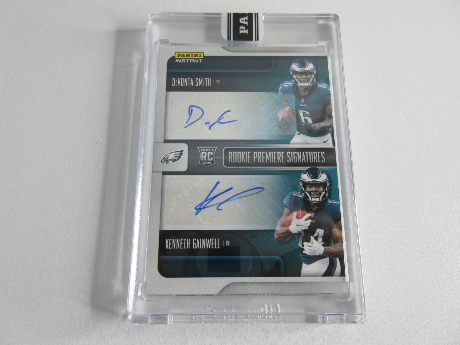 2021 Panini Instant NFL Rookie Premiere Signature Devonta Smith RC Auto ...