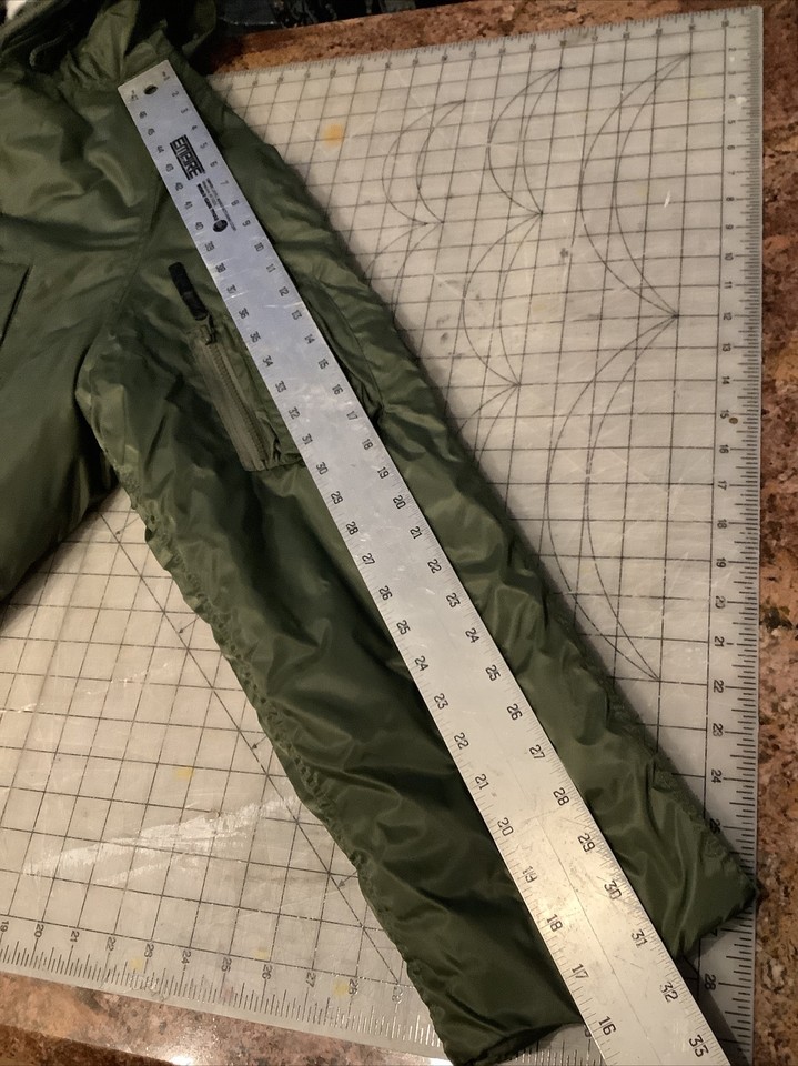 KNOX ARMORY Sage Green Parka Jacket Coat Fur Men's Size Large | eBay