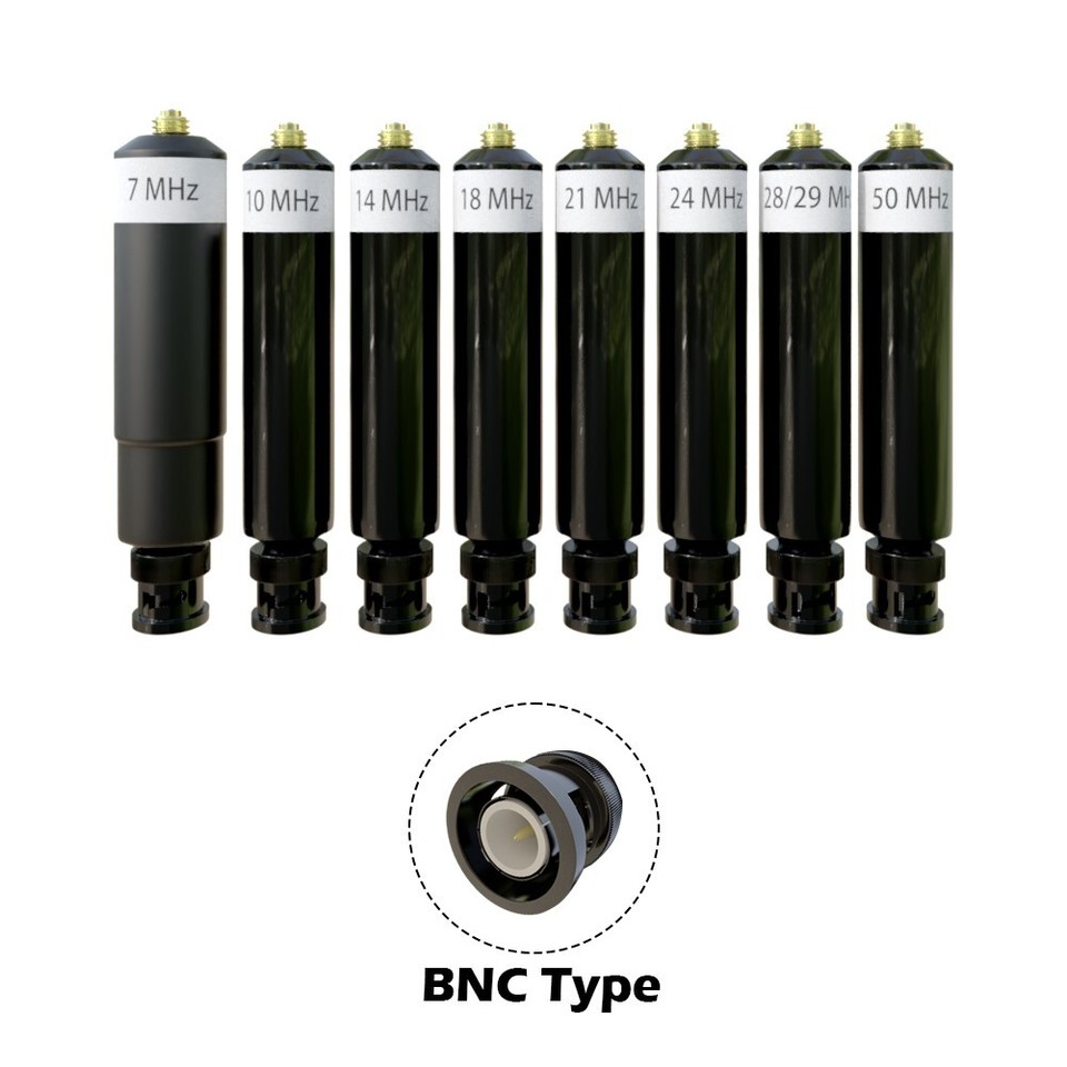 HF Telescopic Antenna Adjustable Frequency Multi-Band 7M-50MHz for FM ...