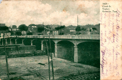 Clinch Street Viaduct Bridge Railroad Train Knoxville TN Tennessee ...