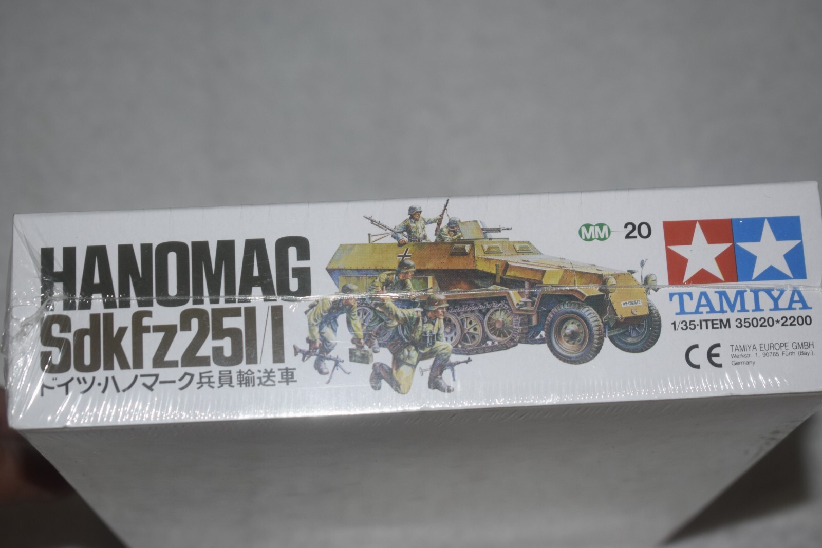 Tamiya Model Kit 1/35 Scale German Hanomag Sdkfz251/1 Item No. 35020* ...