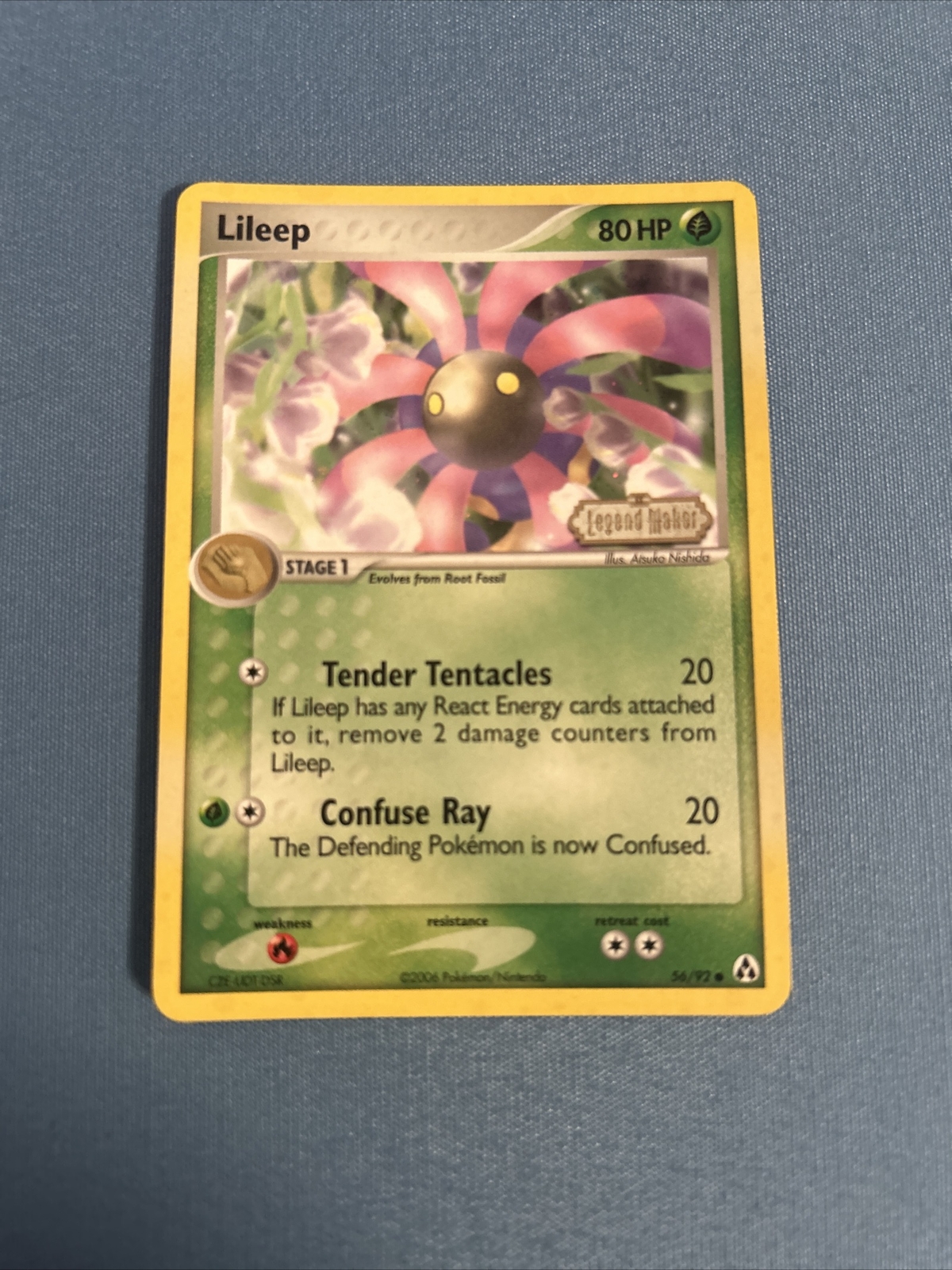Pokémon TCG Lileep EX Legend Maker 56 Reverse Holo Common | Compra ...